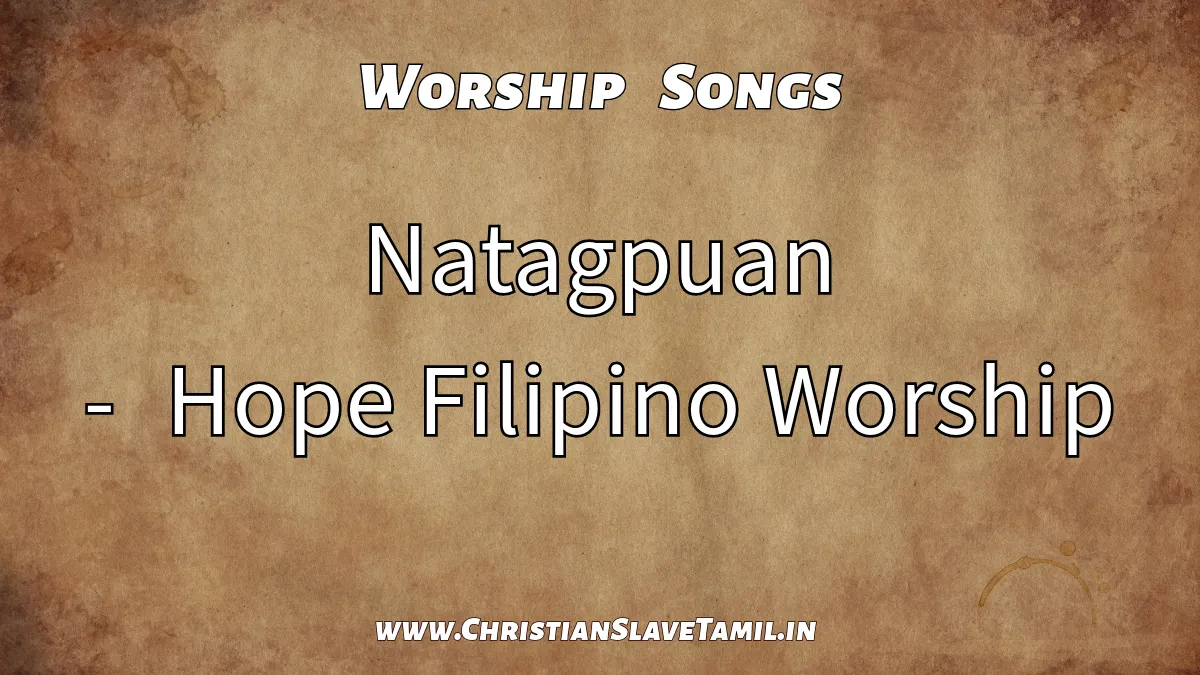 Natagpuan - Hope Filipino Worship - English Gospel Songs | Christian ...